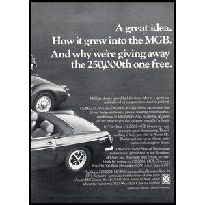 MG | Art | 971 Mg Mgb Mga Mgtd Mgtc Roadster History Line Up 2 Page ...
